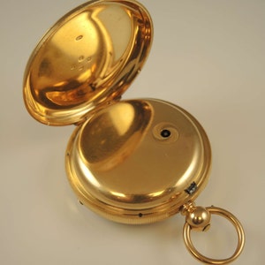 Massive 18K Gold Fusee Pocket Watch. Weighs 200g. C1874 - Etsy