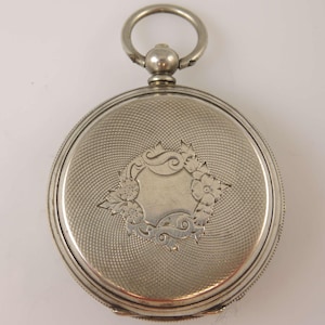 Chinese Silver Key Wound Pocket Watch With Carved Movement C1880 - Etsy