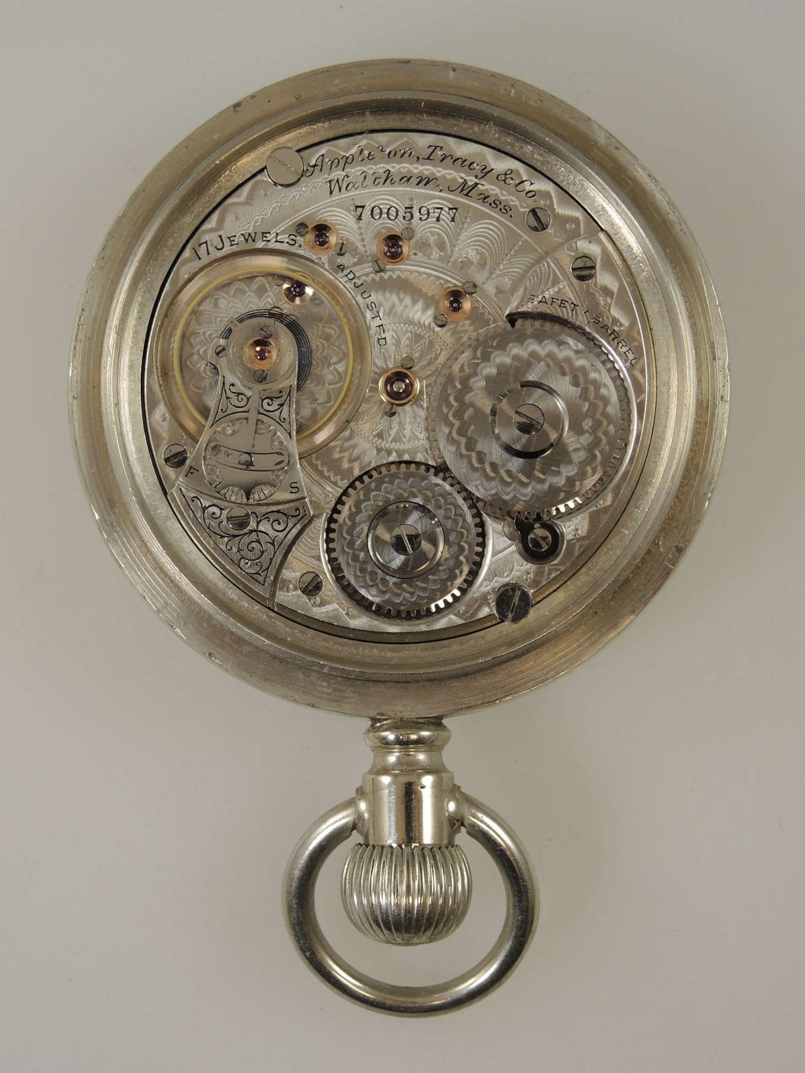 18s 17J Waltham Appleton Tracy & Co M1892 Pocket Watch C1898 - Etsy