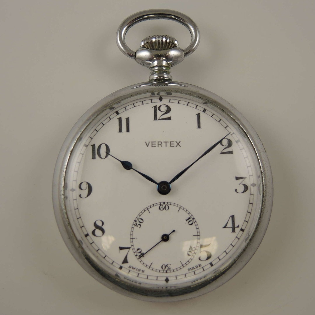 Good VERTEX Pocket Watch C1950 - Etsy