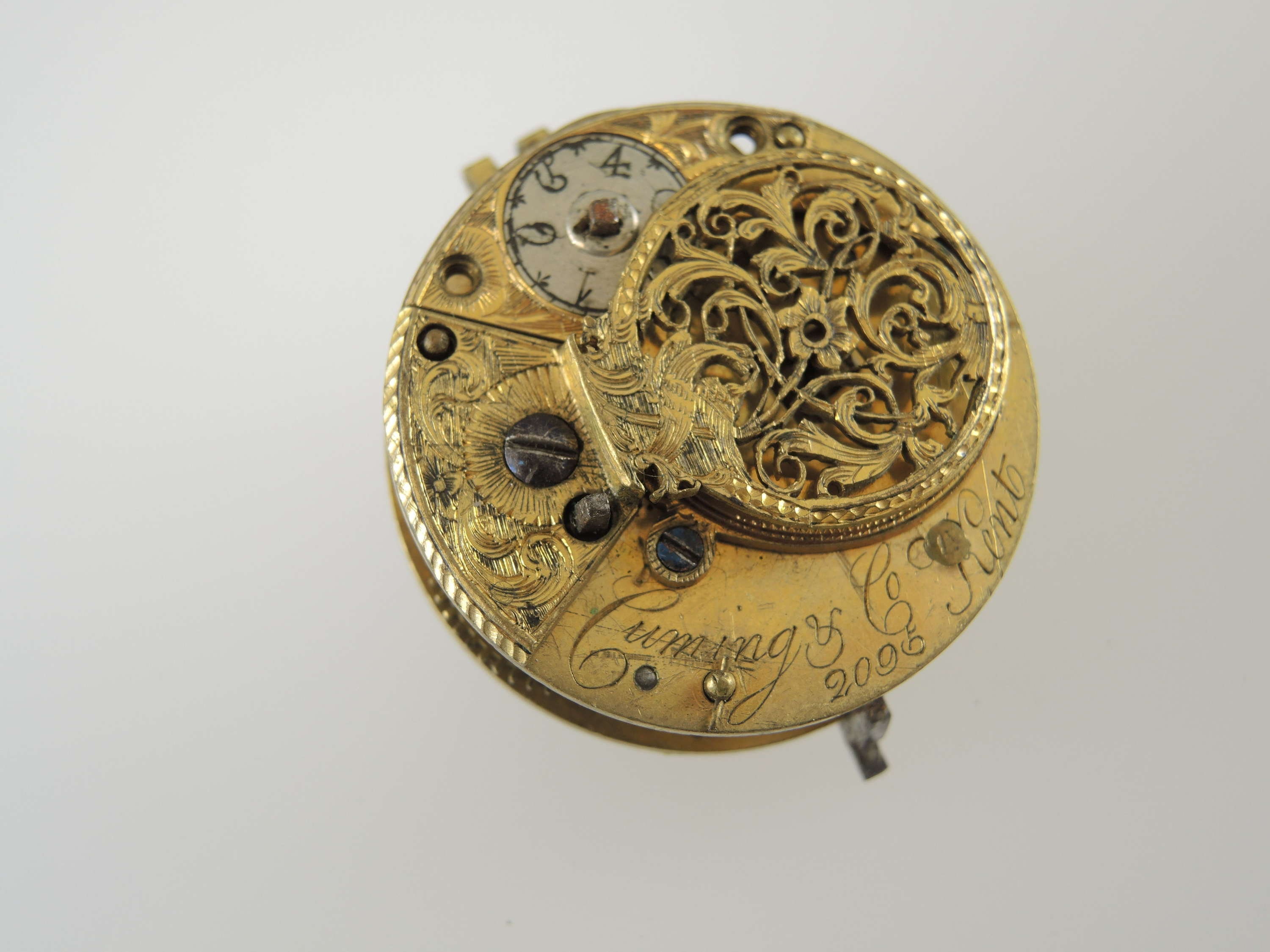 English Verge Fusee Movement by Cumming Kent C1780 | Etsy