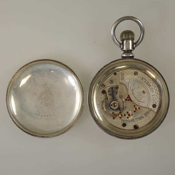 Unusual Swiss fake BALL pocket watch c1890 - Gem