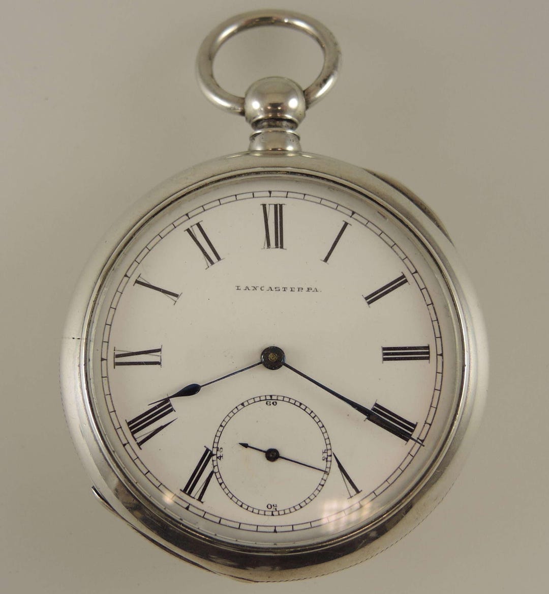 Silver Lancaster Watch Co NEW ERA Pocket Watch C1886 - Etsy