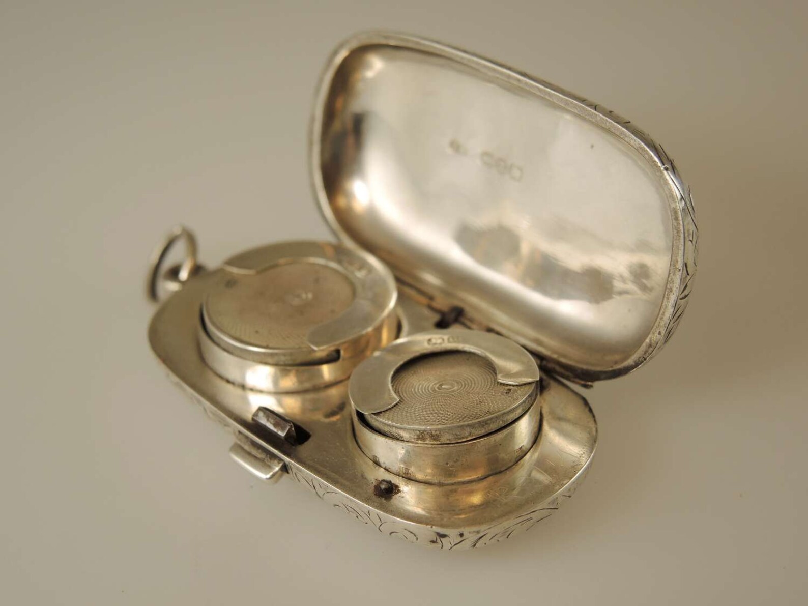 English Silver Double Sovereign Case C1894 - Etsy