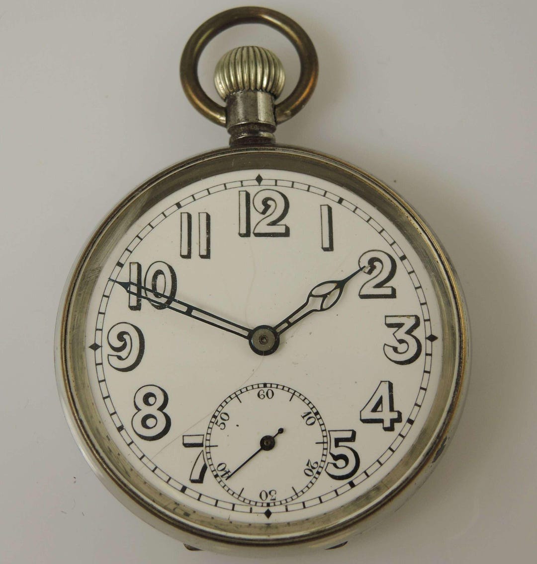Vintage Swiss Pocket Watch C1930 - Etsy