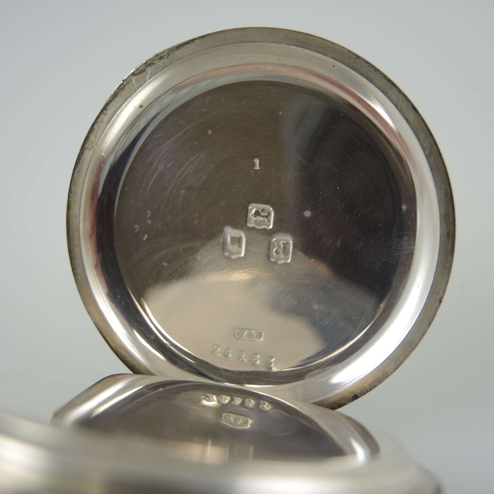 English Silver Free Sprung Pocket Watch by Williamson C1916 - Etsy