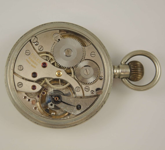 Genuine ROLEX WW2 military pocket watch c1940 - Gem