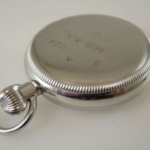 Military Zenith HS 3 Deck Watch With Decimal Dial C1940 - Etsy