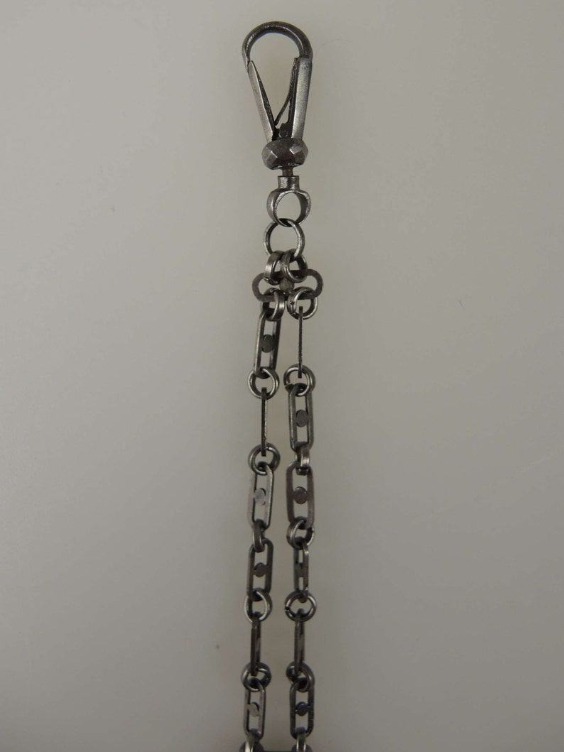 Georgian Cut Steel Chatelaine With Pocket Watch Key and Fobs C1770 - Etsy