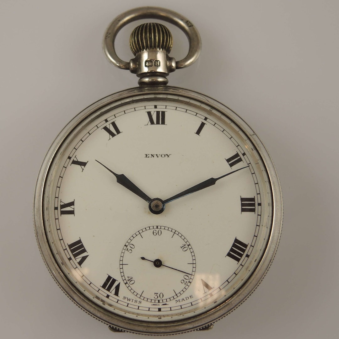 Vintage Swiss 15 Jewel Pocket Watch C1937 - Etsy