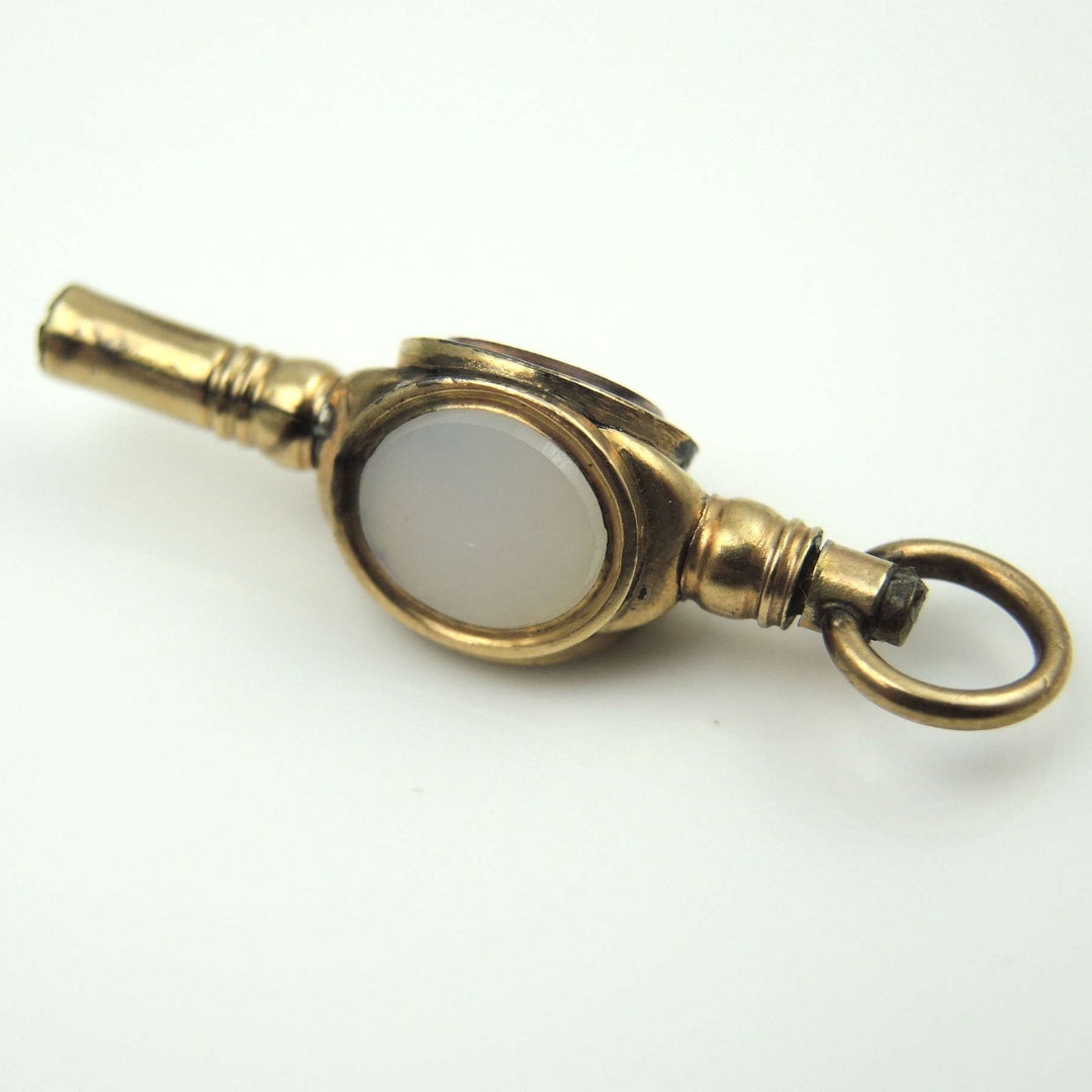 Victorian Triple Sided Stone Set Pocket Watch Key C1850 - Etsy