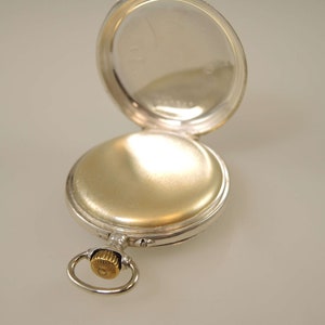 Antique Silver Pocket Watch C1890 - Etsy