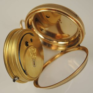 Massive 18K Gold Fusee Pocket Watch. Weighs 200g. C1874 - Etsy