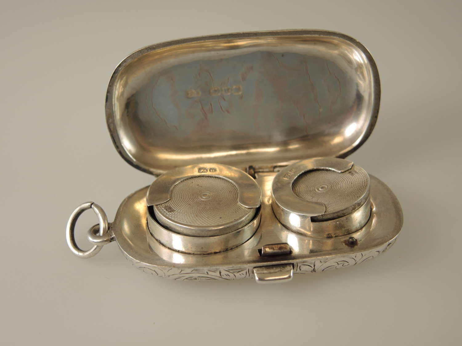 English Silver Double Sovereign Case C1894 - Etsy