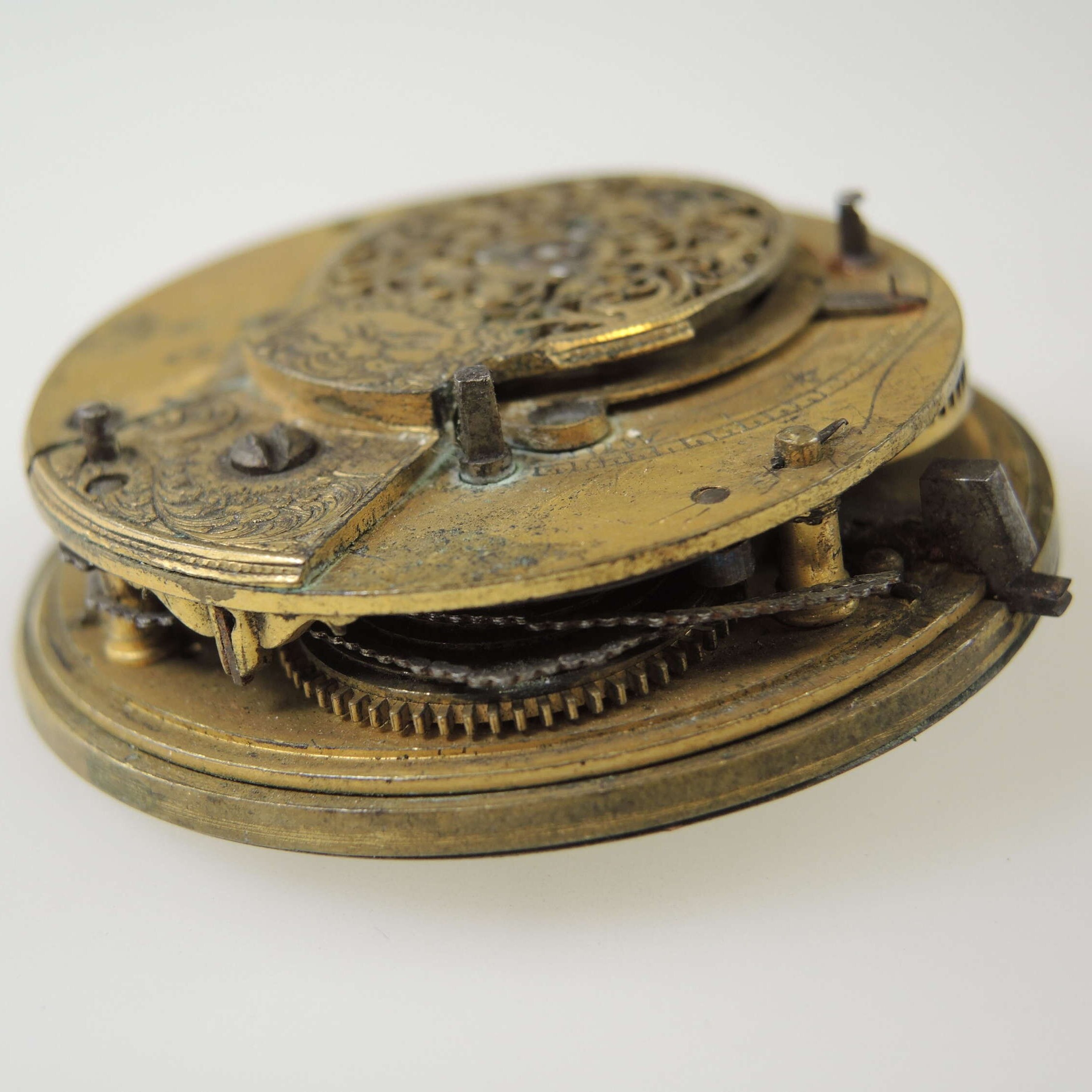 Georgian Verge Fusee Pocket Watch Movement C1820 - Etsy