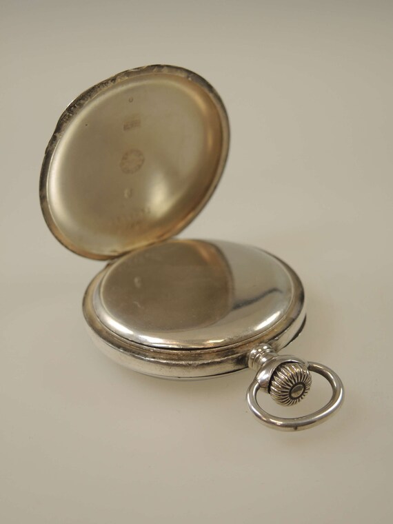 Silver cased military Zenith pocket watch. Engineer C… - Gem
