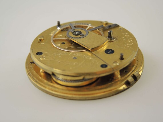Victorian fusee pocket watch movement. Hatfield, Manc… - Gem