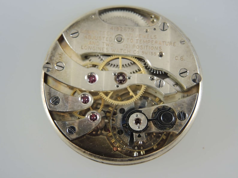 Top Quality Longines Pocket Watch Movement With a Beautiful Dial C1920 ...