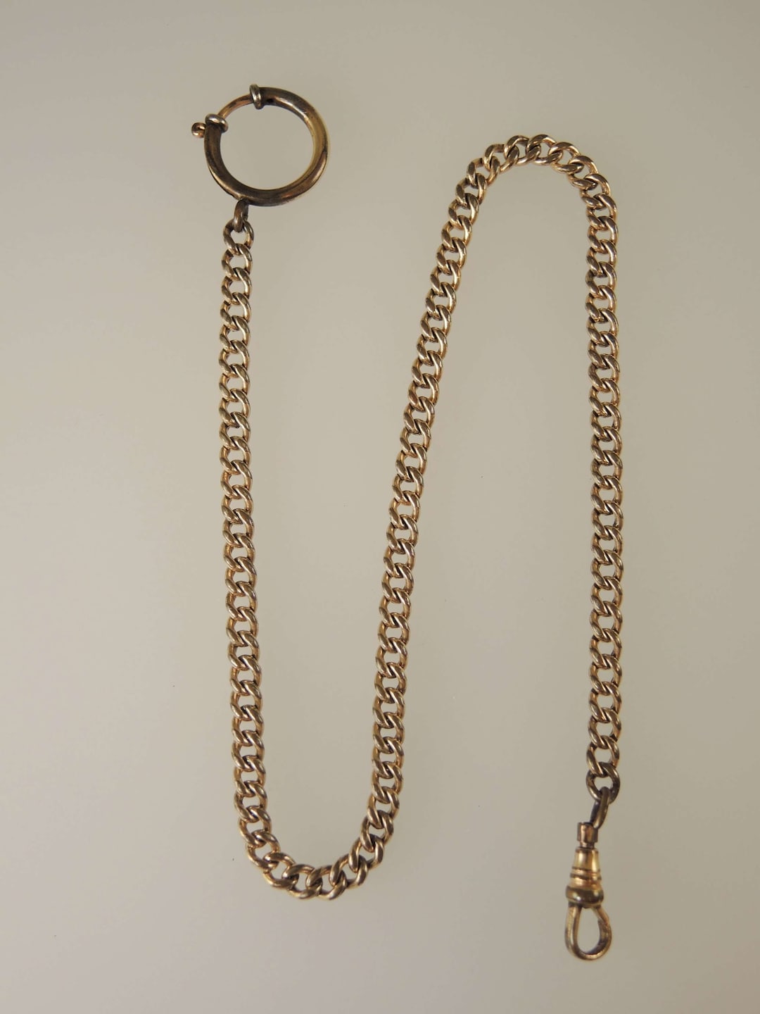 Victorian Gold Plated Watch Chain C1890 - Etsy