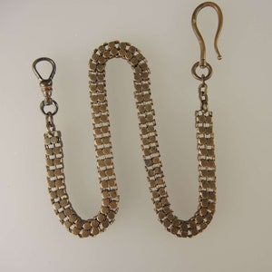 Early Victorian Pocket Watch Chain C1850 - Etsy