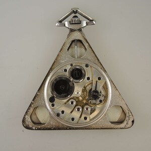 Original Silver Triangular MASONIC Pocket Watch With ORIG Box C1929 - Etsy