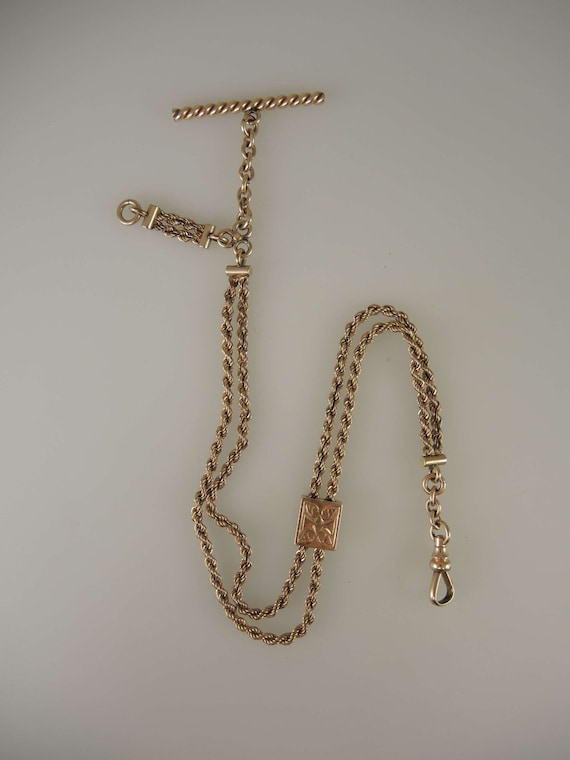 Beautiful Victorian Pocket Watch Chain C1890 - Etsy