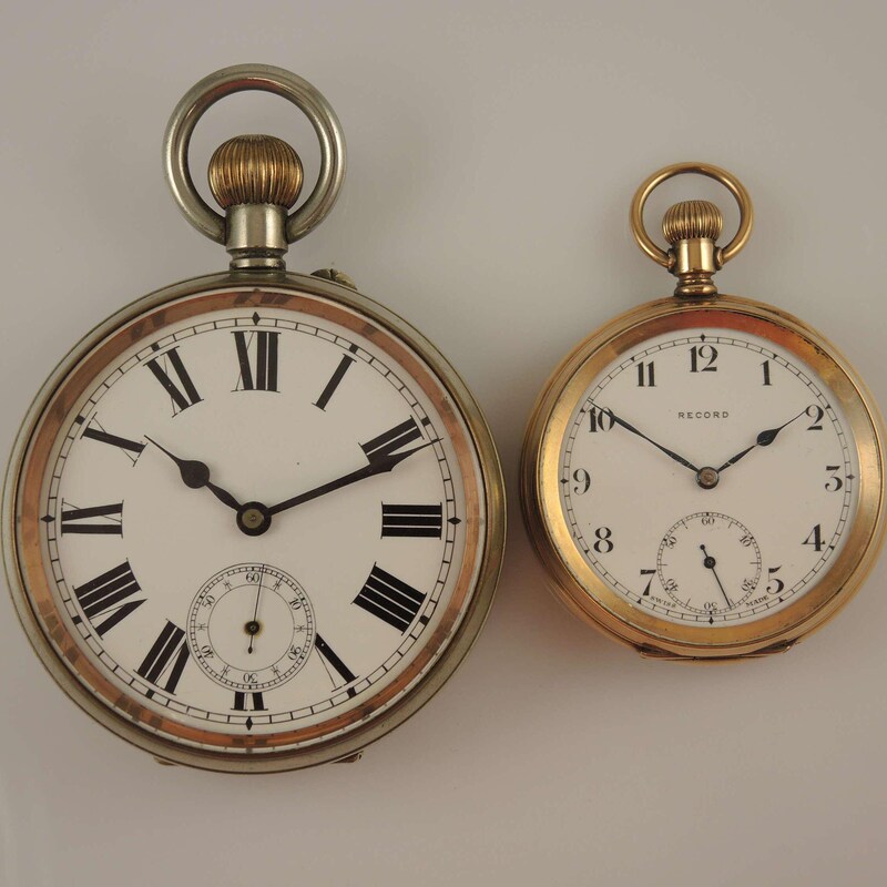 Large Pocket Watch - Etsy