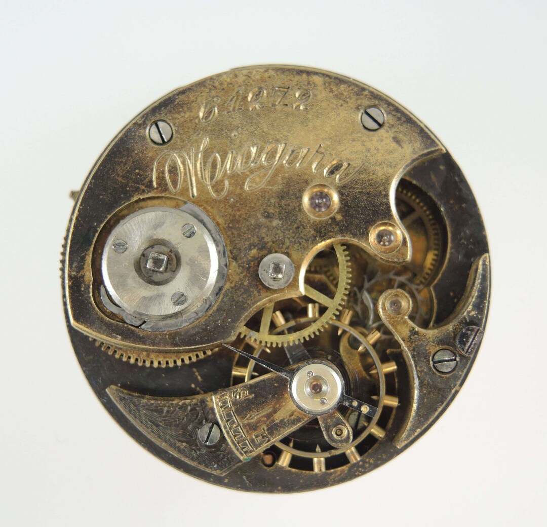 Unusual Swiss Pocket Watch Movement Signed Niagara C1880 - Etsy