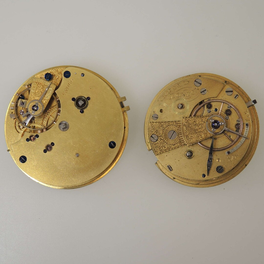 2 X Fusee Pocket Watch Movements C1860 - Etsy