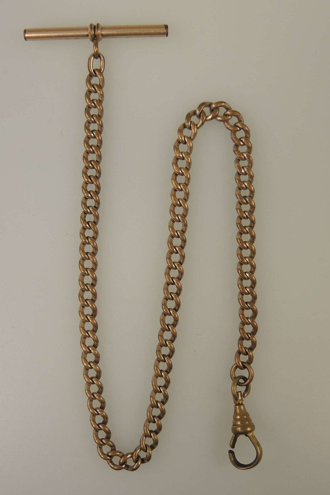 Victorian Gold Plated Watch Chain C1890 - Etsy