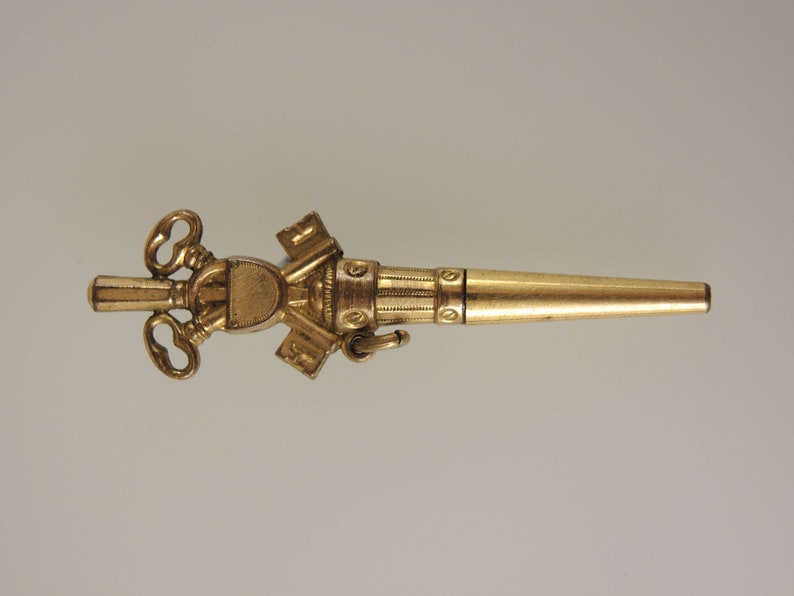 Unusual Gold Key HOTEL Pocket Watch Key C1890 - Etsy