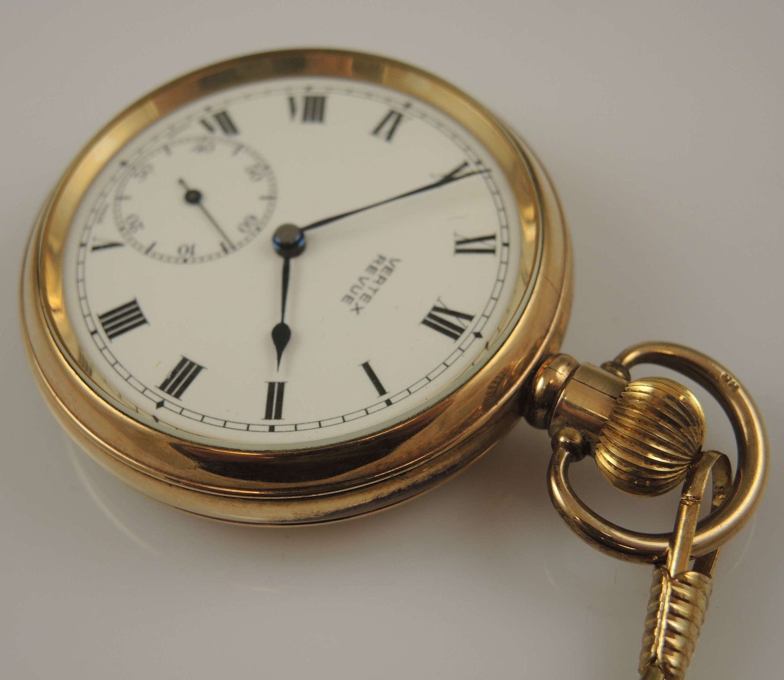Vintage Pocket Watch by VERTEX W/ British Railways Inscription C1947 - Etsy
