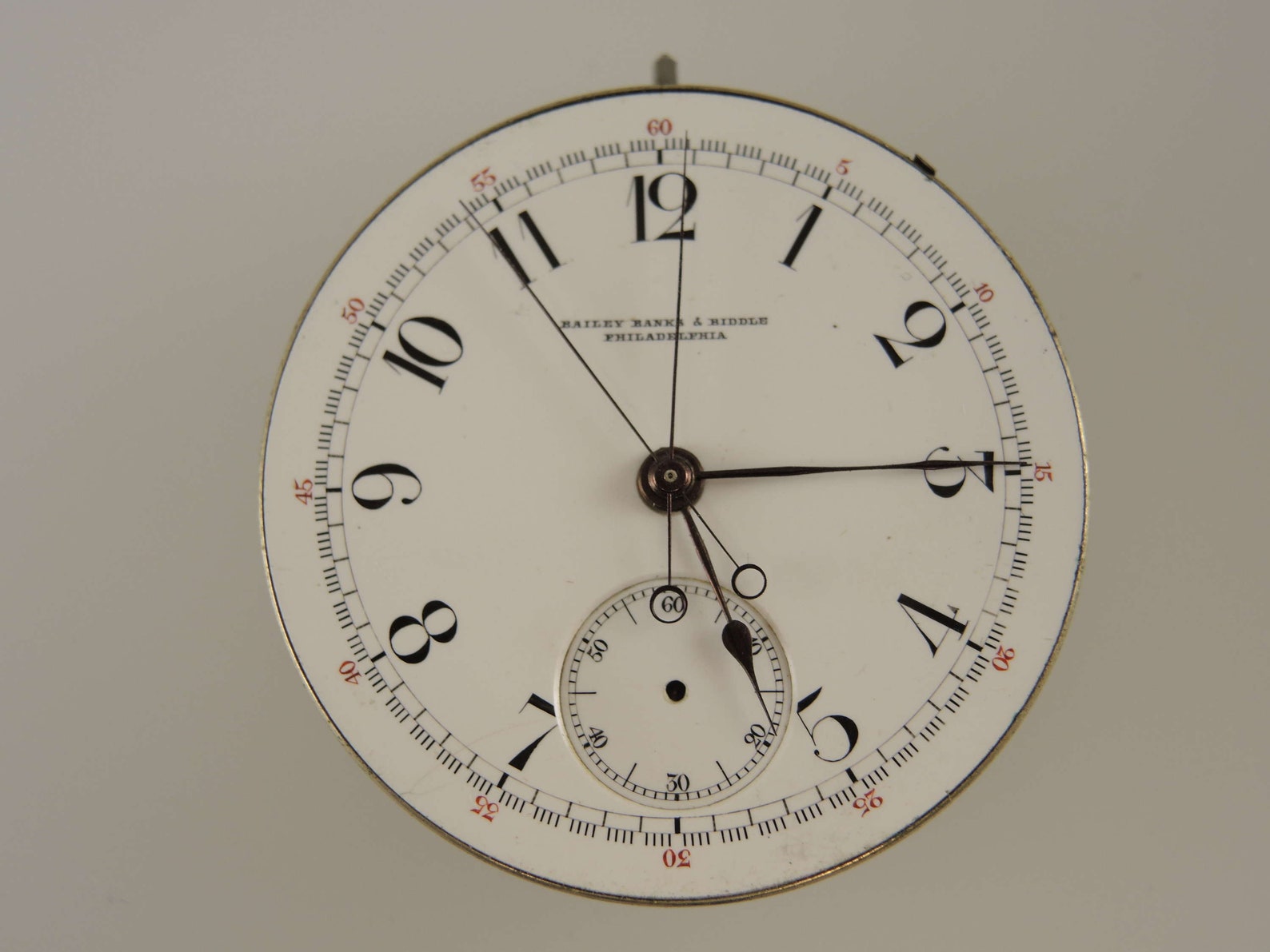 RARE Split Seconds Chronograph Pocket Watch Movement C1880 | Etsy