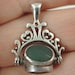 Silver Stone Set Swivel - Etsy