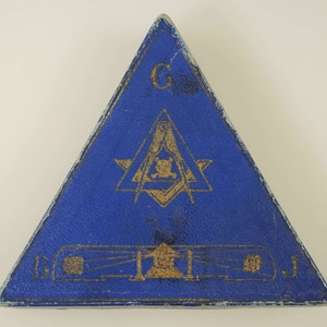 Original Silver Triangular MASONIC Pocket Watch With ORIG Box C1929 - Etsy