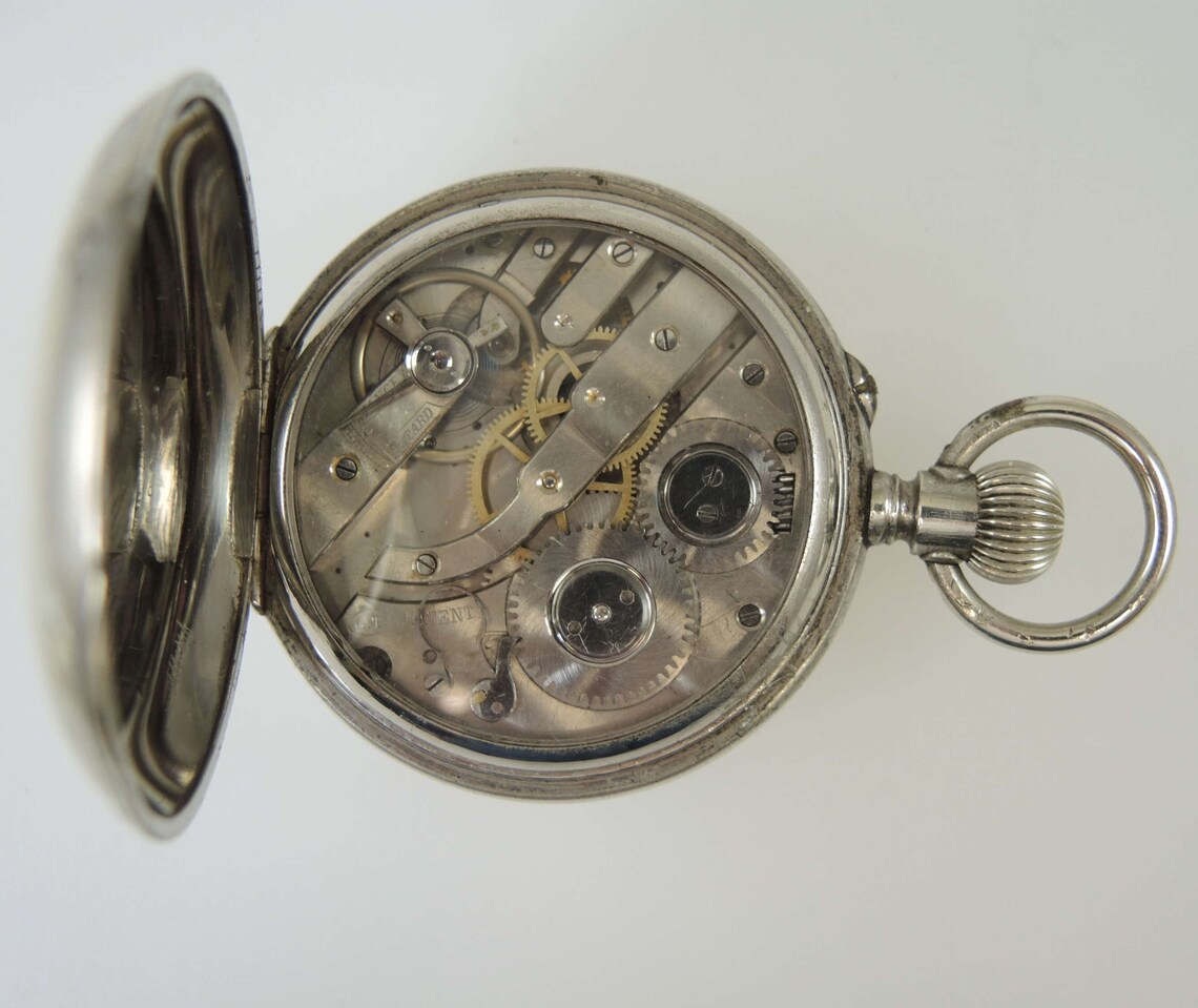 Unusual Jump Digital Pocket Watch. GT Patent. C1880 - Etsy