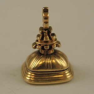 Beautiful 18K Gold Georgian Seal With Concealed Compartment C1810 - Etsy