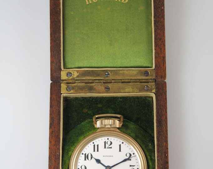16s 21J E. Howard Watch Co Railroad Chronometer. Rare Variant C1924 - Etsy