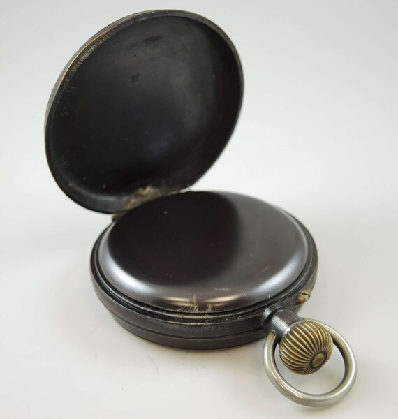 Large Goliath Sized pocket watch 66mm wide c1890 - Gem