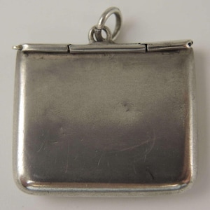 English Silver STAMP CASE Envelope Fob Birmingham 1905 - Etsy