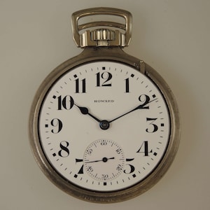 16s 21J E. Howard Watch Co Railroad Chronometer C1919 - Etsy