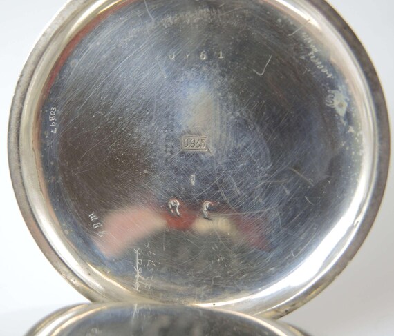 Silver quarter repeater pocket watch by Stauffer & Co… - Gem