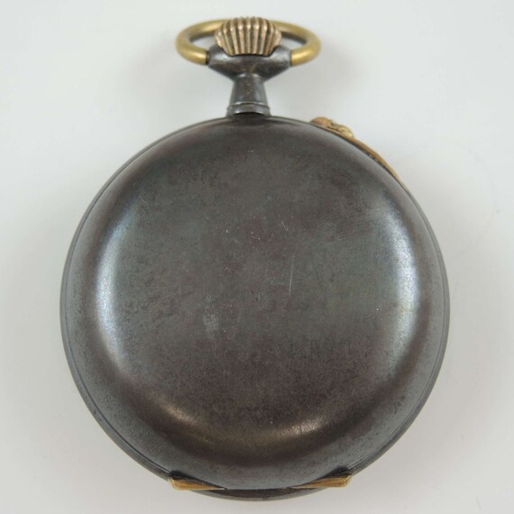 Rare antique pocket watch with a barometer function c… - Gem