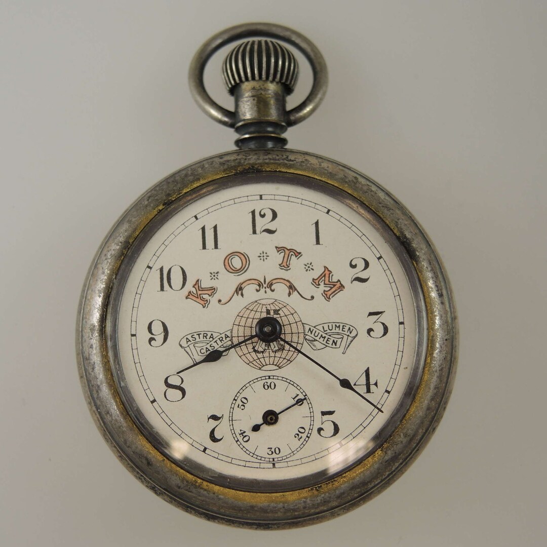 Unusual Novelty Pocket Watch by Ingersoll KOTM C1910 - Etsy