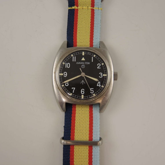 British MoD Hamilton wrist watch. With hacking second… - Gem