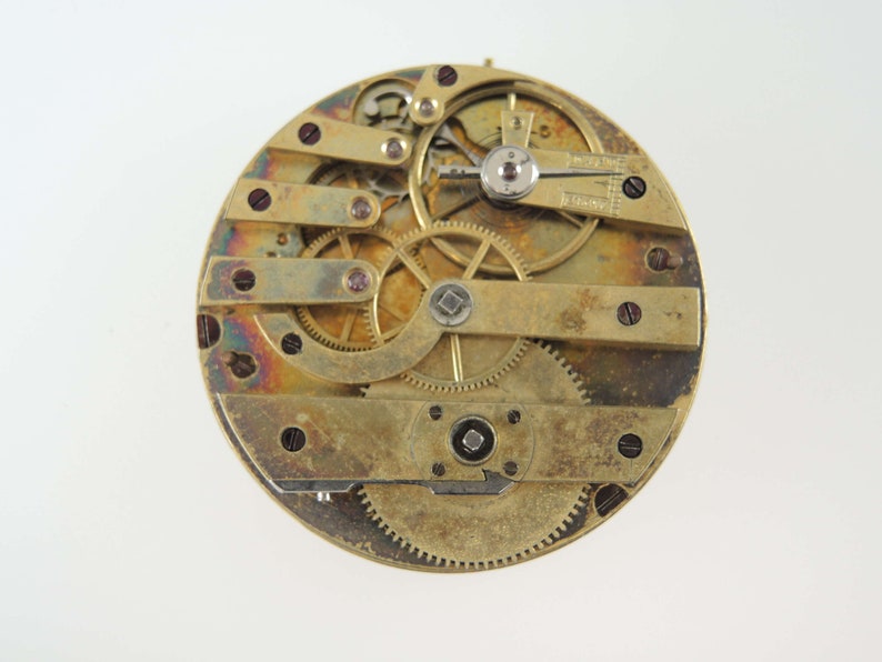 Early Swiss Key Wound Pocket Watch Movement C1850 - Etsy