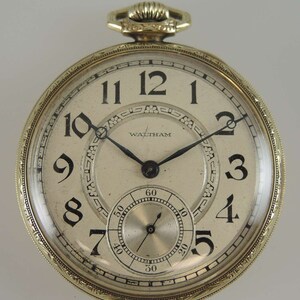 Vintage Pocket Watch by Waltham With Original Box C1931 - Etsy