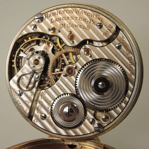 16 Size 21 Jewel Hamilton 992 Pocket Watch C1929 - Etsy