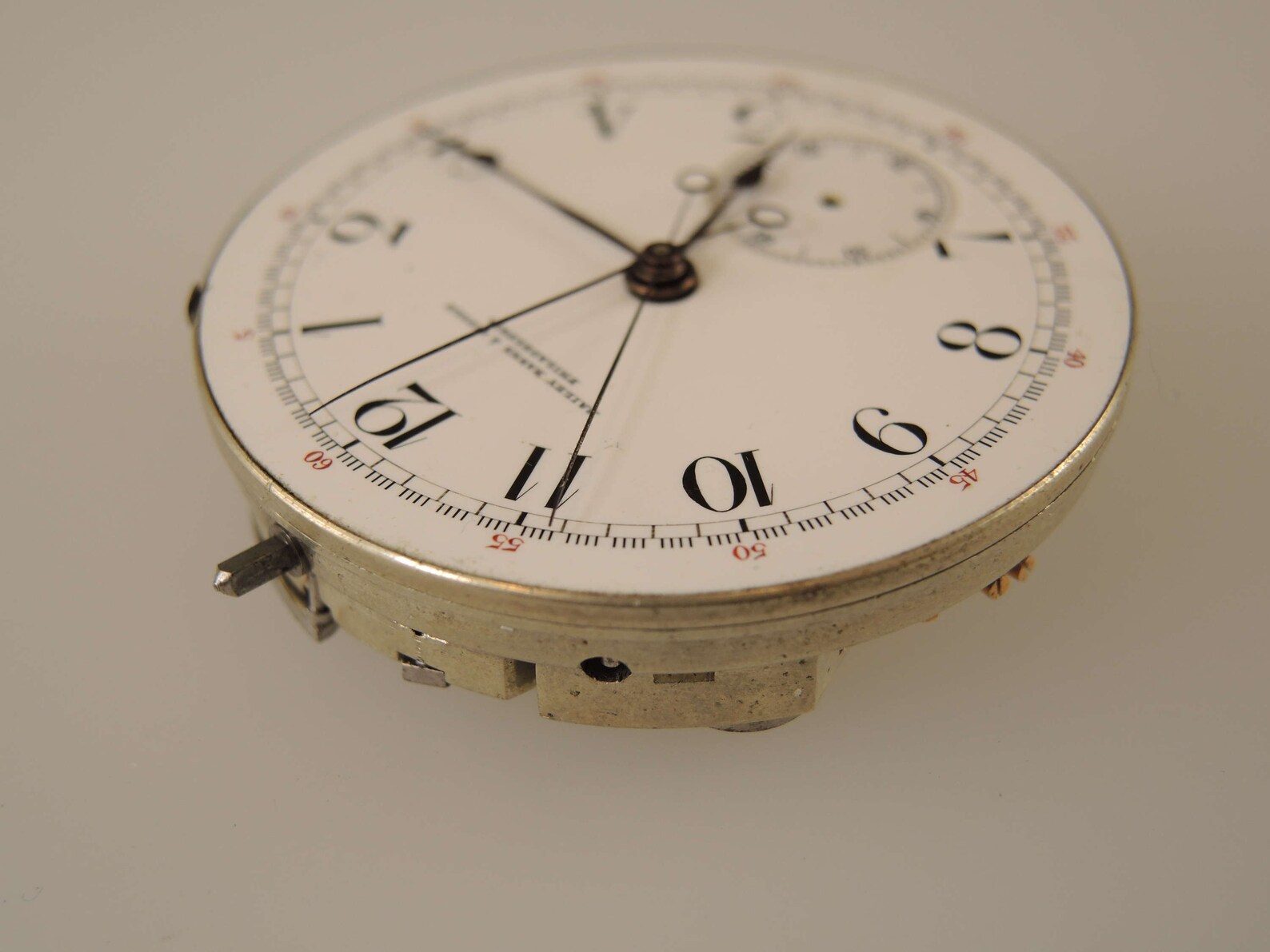 RARE Split Seconds Chronograph Pocket Watch Movement C1880 | Etsy