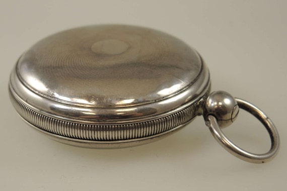 English silver Fusee cylinder pocket watch by Tregent… - Gem
